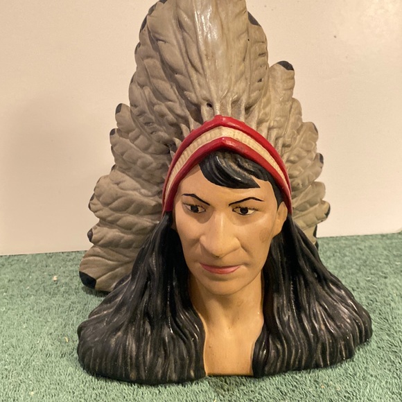 Atlantic Mold | Accents | Vtg Atlantic Mold Indian Chief | Poshmark